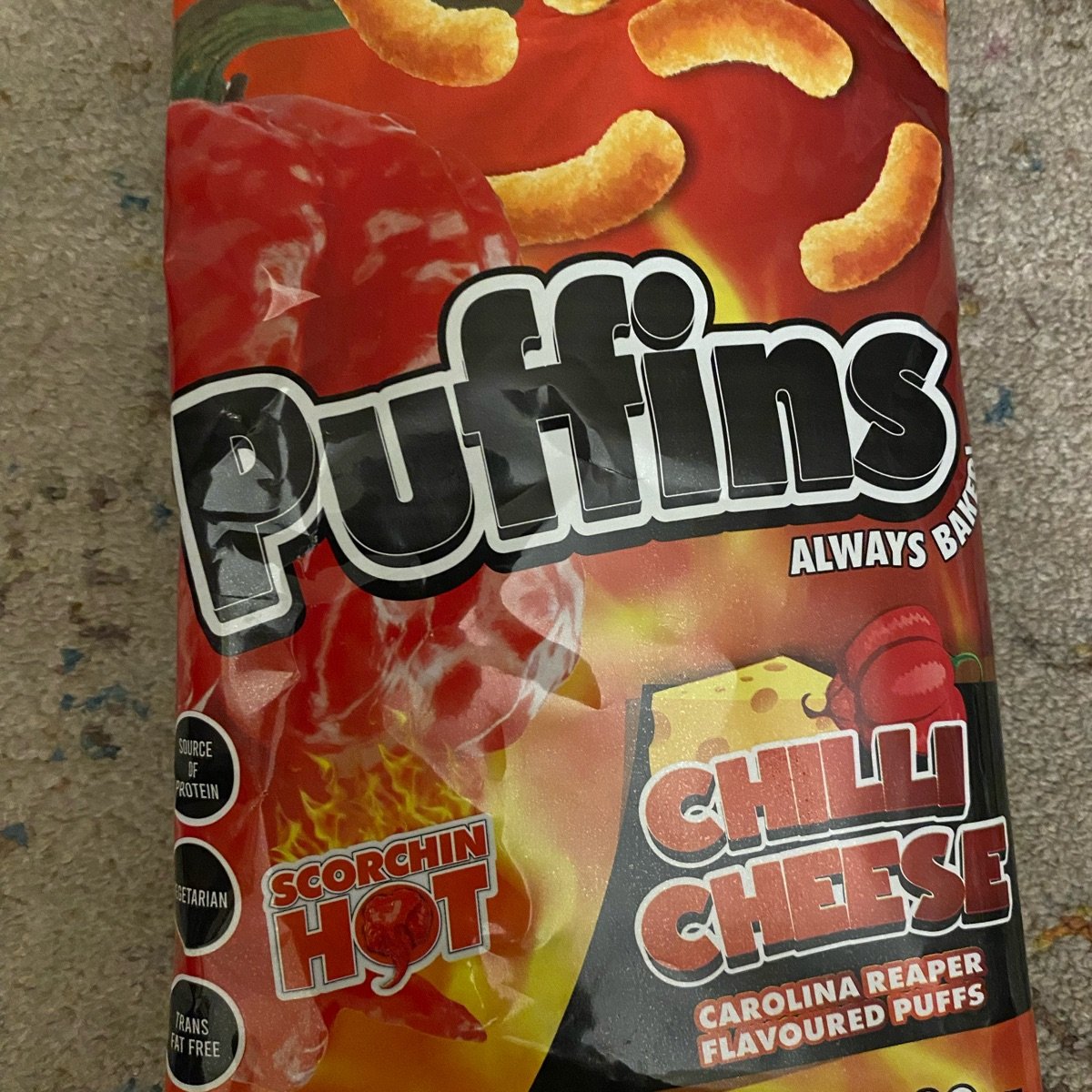 chilli cheese from Puffins - Vegan Product Reviews & Ratings | abillion