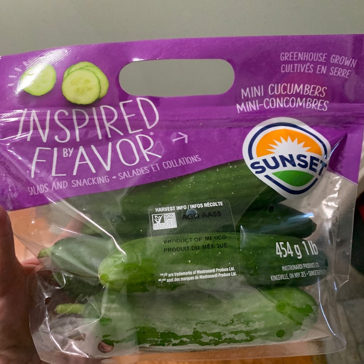 mini cucumbers from Sunset - Vegan Product Reviews & Ratings | abillion