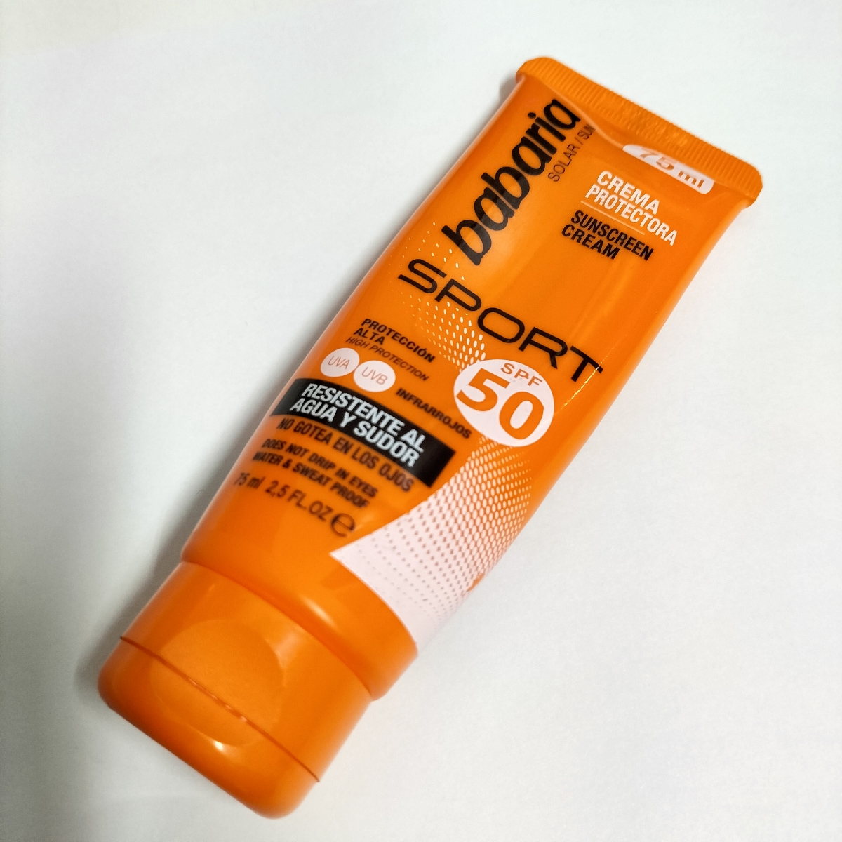 Protector Solar Sport SPF 50 from Babaria - Vegan Product Reviews ...