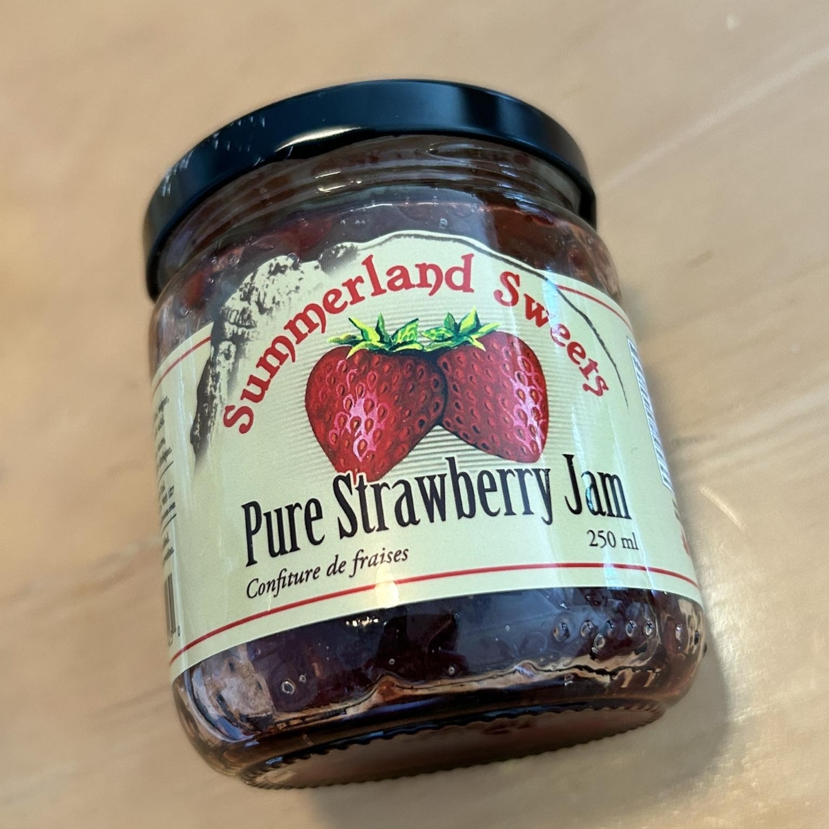 Pure Strawberry Jam from Summerland Sweets - Vegan Product Reviews ...