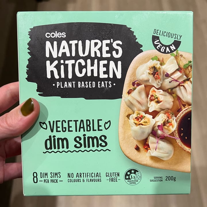 Coles Nature's Kitchen Vegetable Dim Sims Review | abillion
