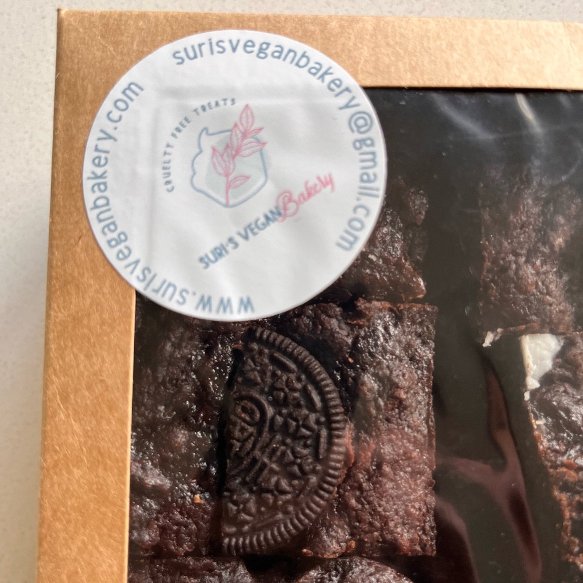 Brownies from Suri’s Vegan Bakery - Vegan Product Reviews & Ratings ...