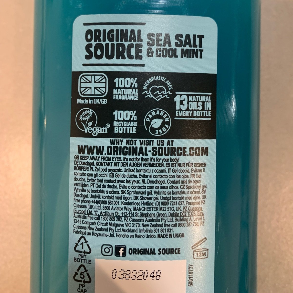 Sea Salt & Cool Mint from Original Source - Vegan Product Reviews ...