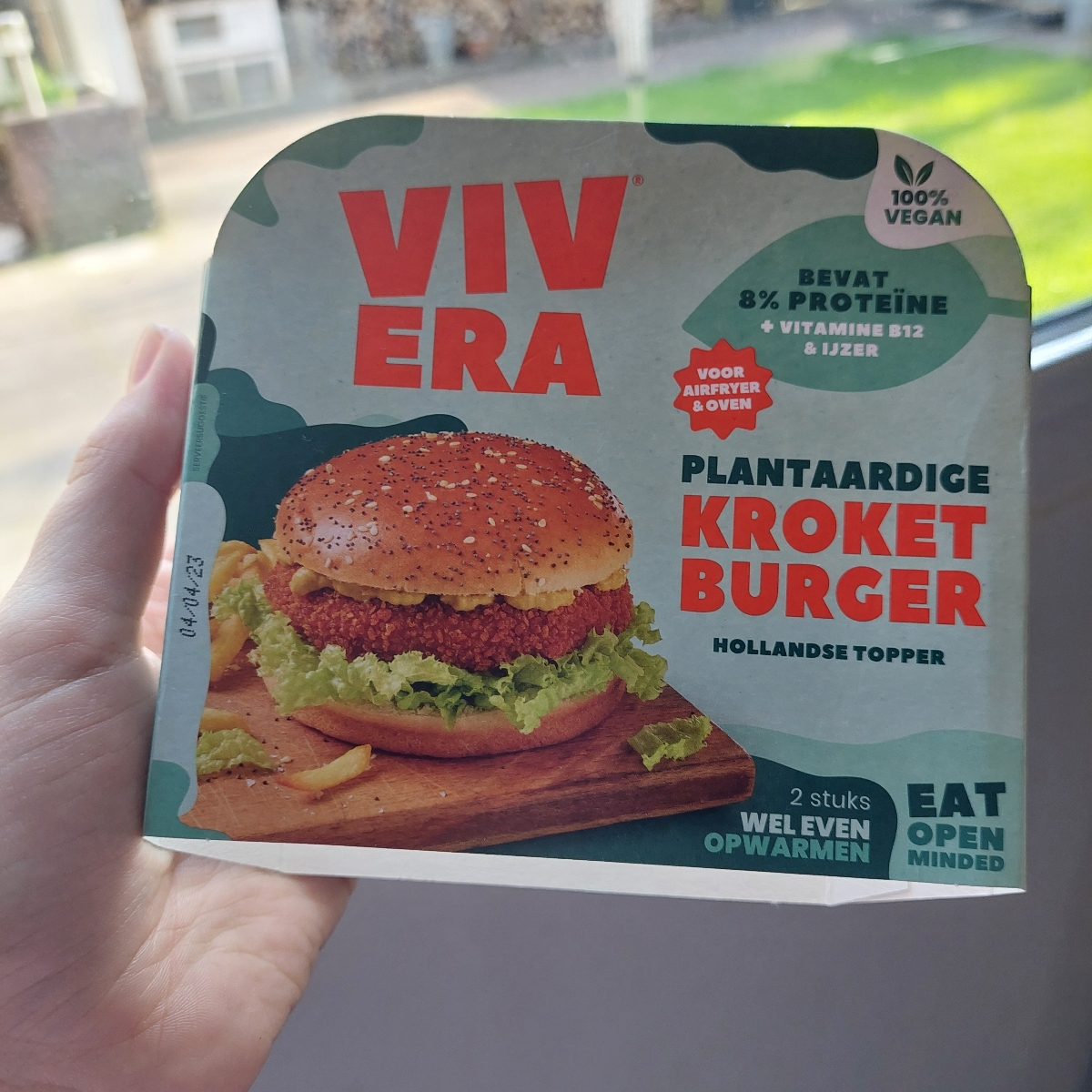 Plantaardige Kroket Burger (Hollandse Topper) from Vivera - Vegan ...