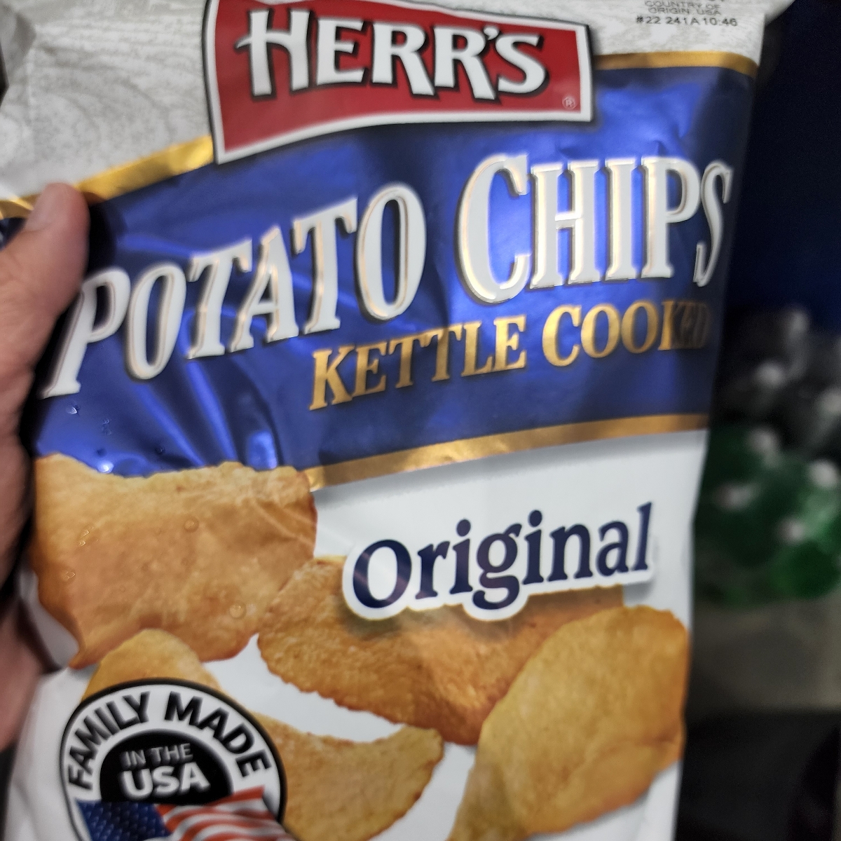 Original Potato Chips from Herr’s - Vegan Product Reviews & Ratings ...