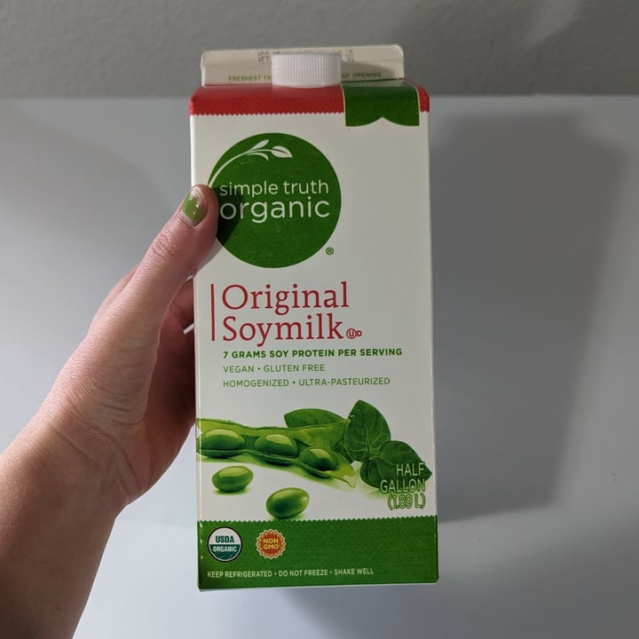 Simple Truth original soymilk Review | abillion