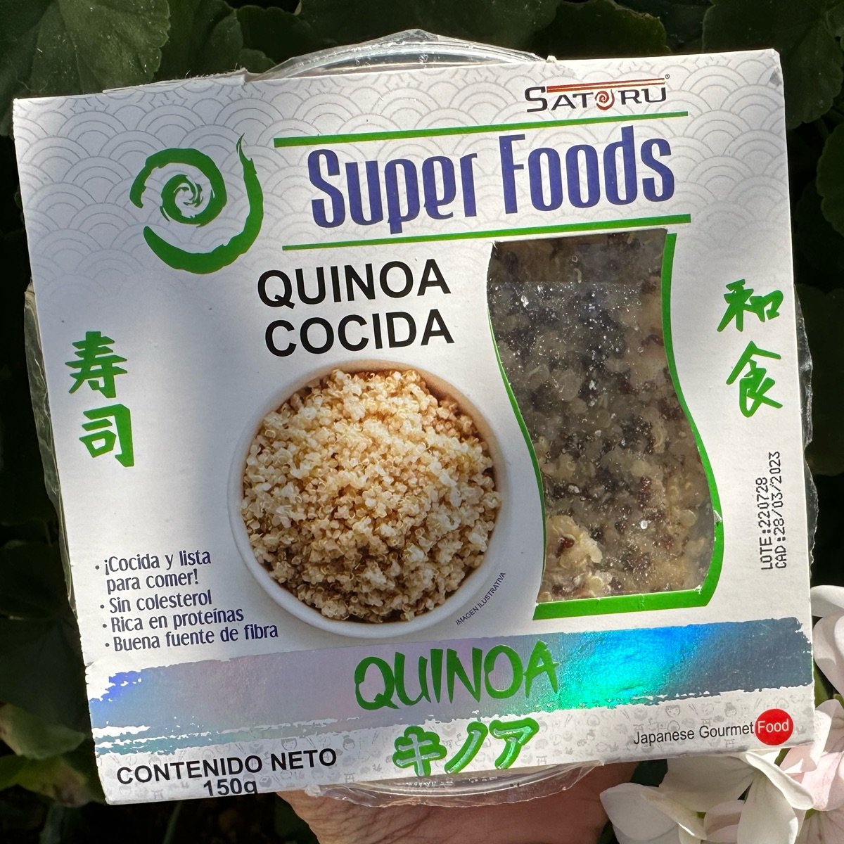 Super Foods Quinoa Cocida from Satoru - Vegan Product Reviews & Ratings | abillion