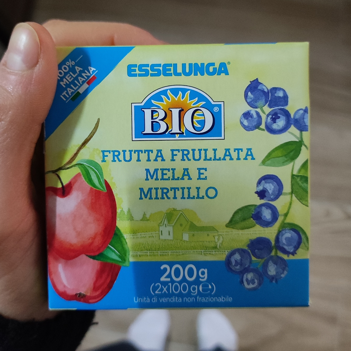 frutta frullata Mela E Mirtillo from Esselunga Bio - Vegan Product ...