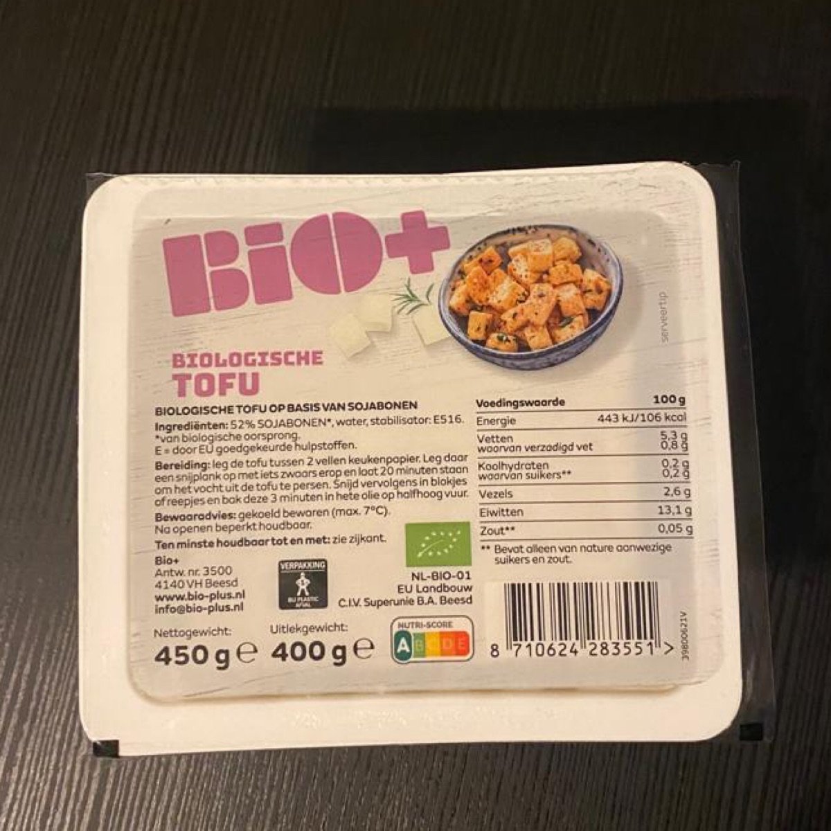 Biologische Tofu from Bio plus - Vegan Product Reviews & Ratings | abillion