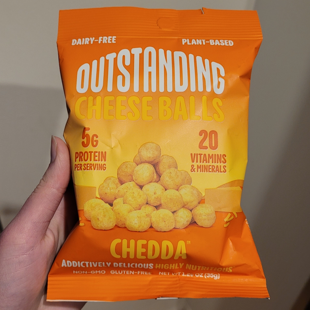 Chedda Cheese Balls from Outstanding Foods - Vegan Product Reviews ...