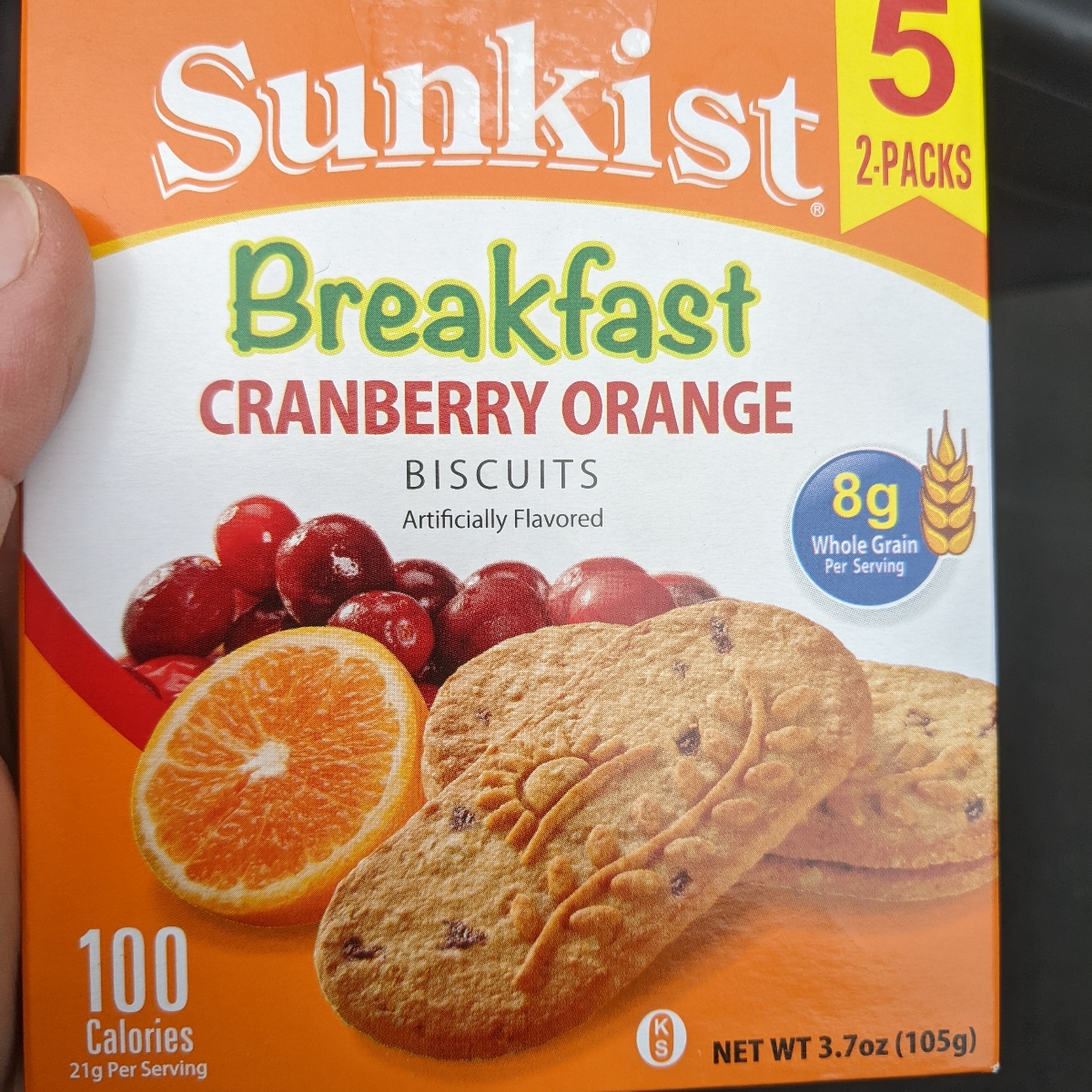 Breakfast Cranberry Orange from Sunkist - Vegan Product Reviews ...