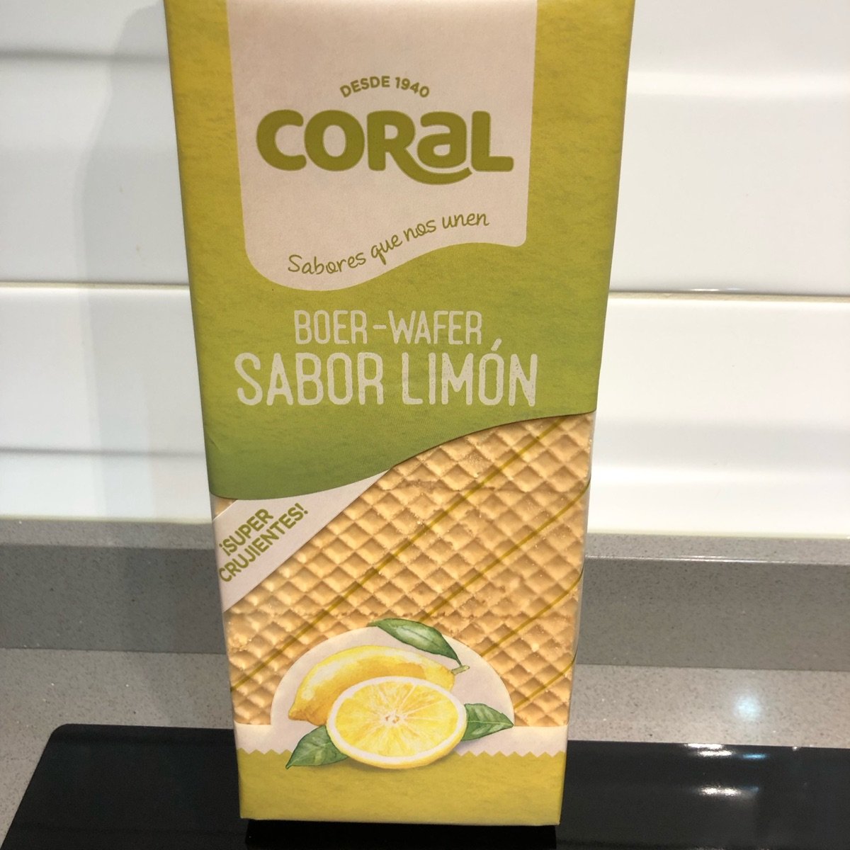 Boer-Wafer sabor limon from Coral - Vegan Product Reviews & Ratings ...