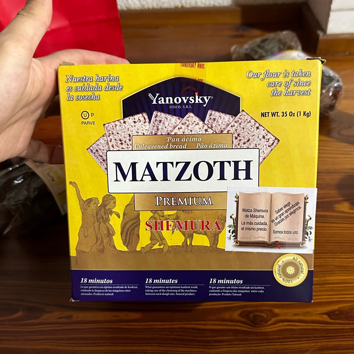 Yanovsky MATZOTH 评价 | abillion