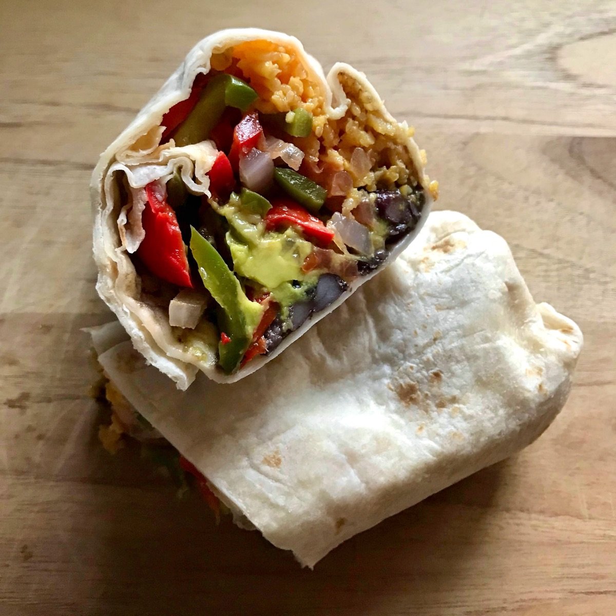 Grilled Vegetables Burrito (Regular) at La Costeña - Review by @kyu ...