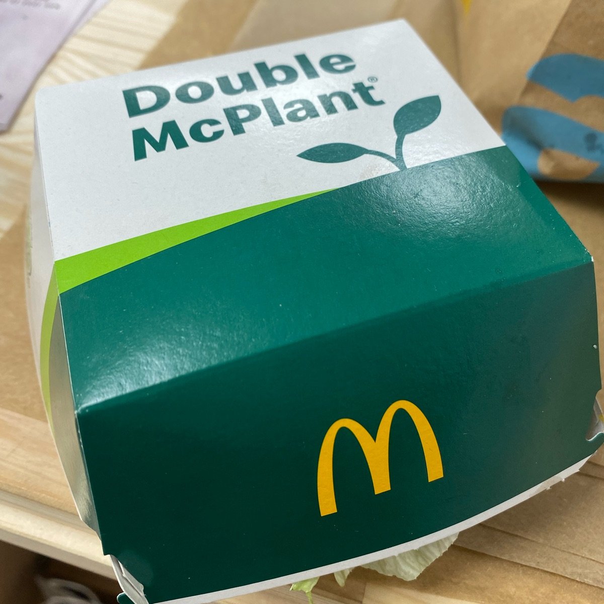 Double McPlant from McDonald’s - Vegan Product Reviews & Ratings | abillion