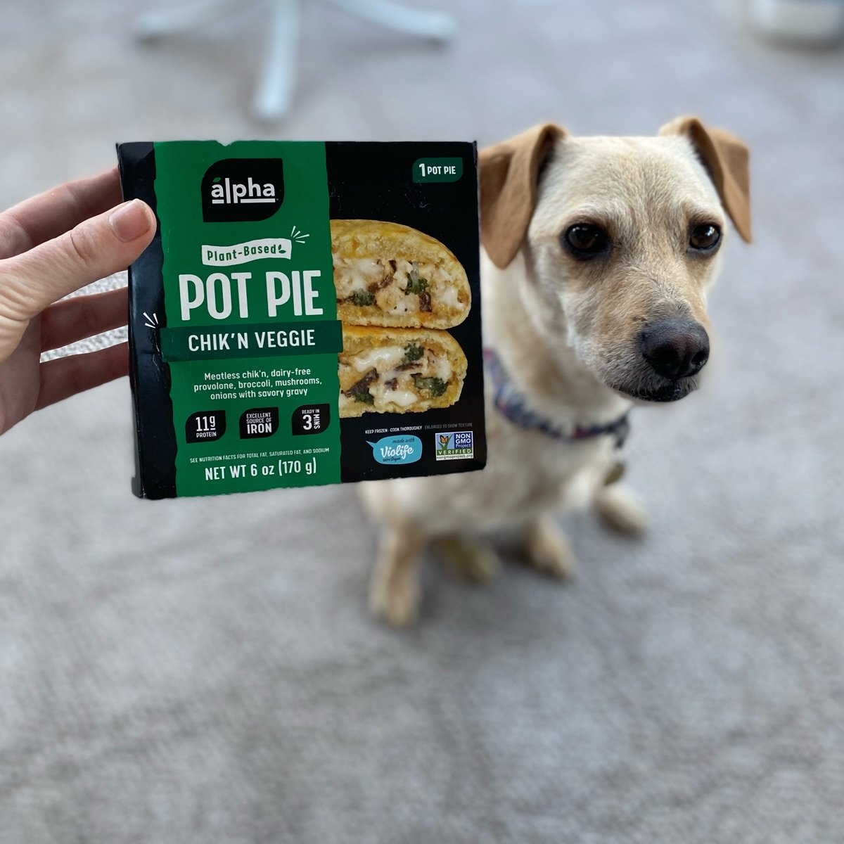 Alpha Foods Chick'n Veggie Pot Pie Reviews | abillion