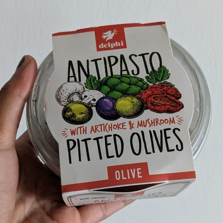 Delphi Antipasto Pitted Olives with Artichoke and Mushroom Review ...