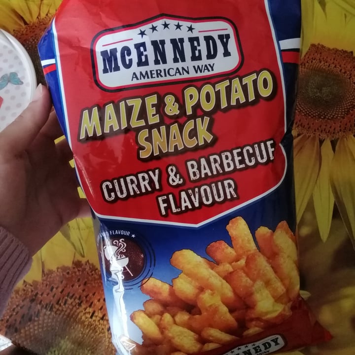 Mcennedy Maize and potato snack Curry and Barbecue flavor Review | abillion