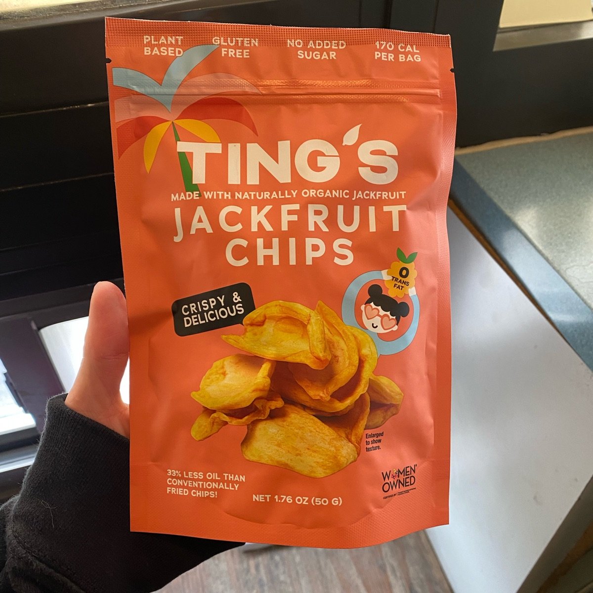 Jackfruit Chips from Ting's - Vegan Product Reviews & Ratings | abillion
