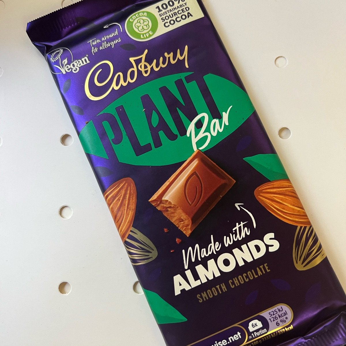 Vegan Plant Bar made with Almonds from Cadbury - Vegan Product Reviews ...