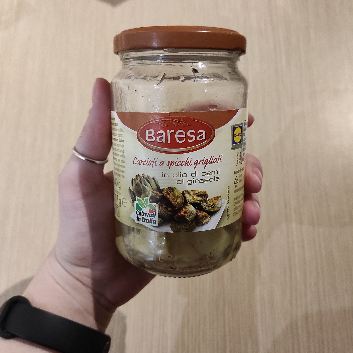 Carciofi a spicchi from Baresa - Vegan Product Reviews & Ratings | abillion
