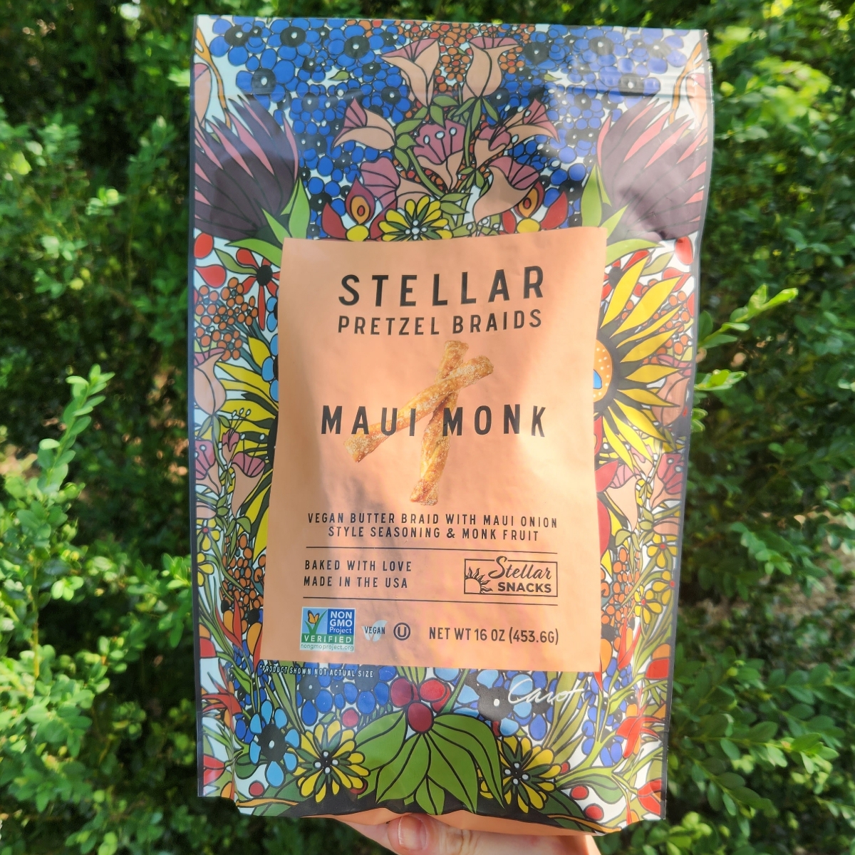 Maui Monk Pretzel Braids from Stellar Snacks - Vegan Product Reviews ...