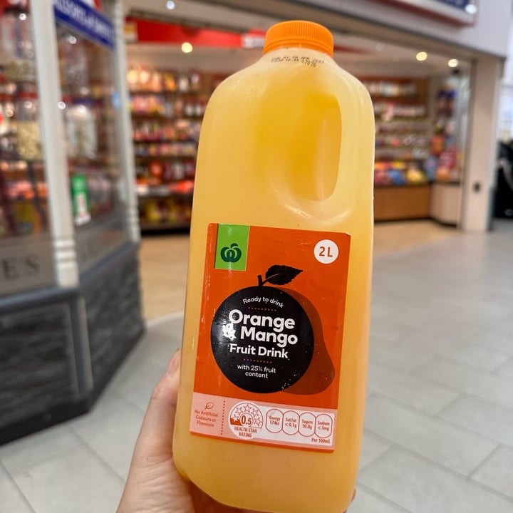 Woolworths Food Orange & Mango Fruit Drink Review | abillion