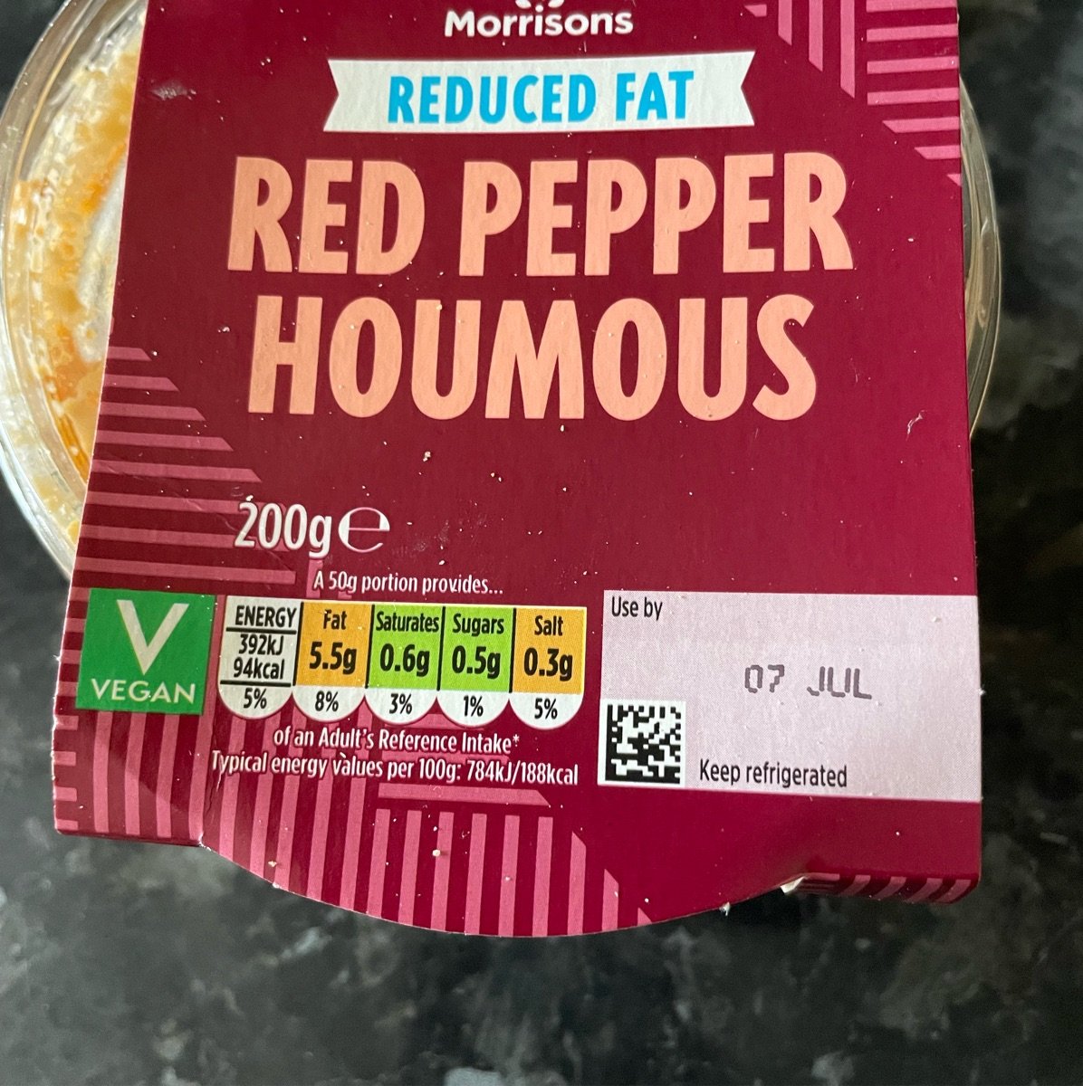 Red Pepper Houmous from Morrisons - Vegan Product Reviews & Ratings ...