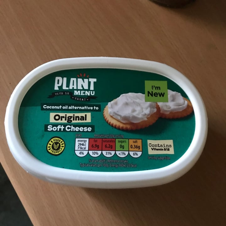 Plant Menu original soft cheese Review | abillion