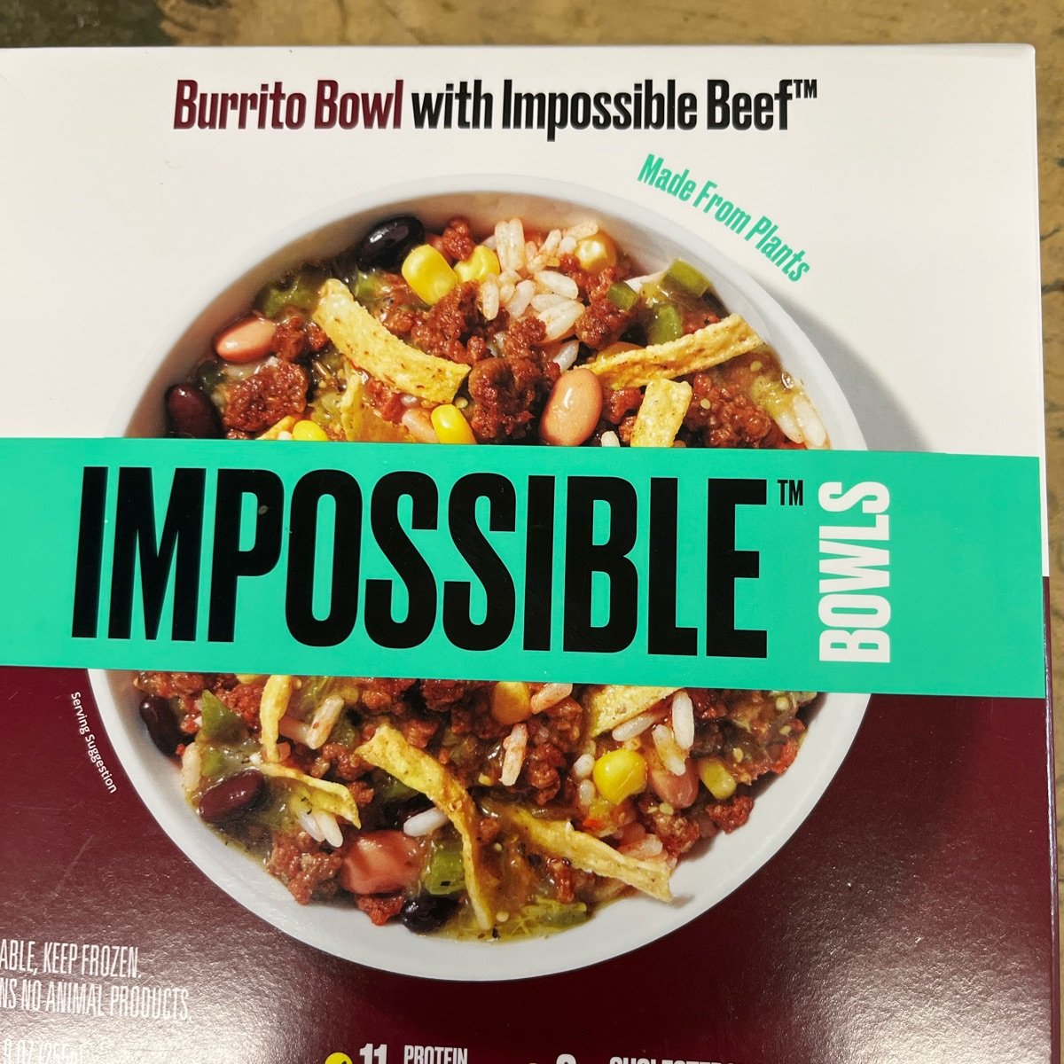 Burrito Bowl with Impossible Beef from Impossible Foods - Vegan Product ...