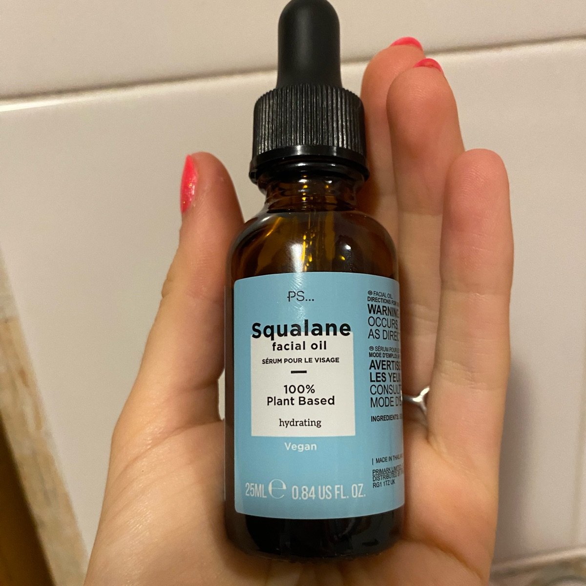 squalane facial oil from PS... - Vegan Product Reviews & Ratings | abillion