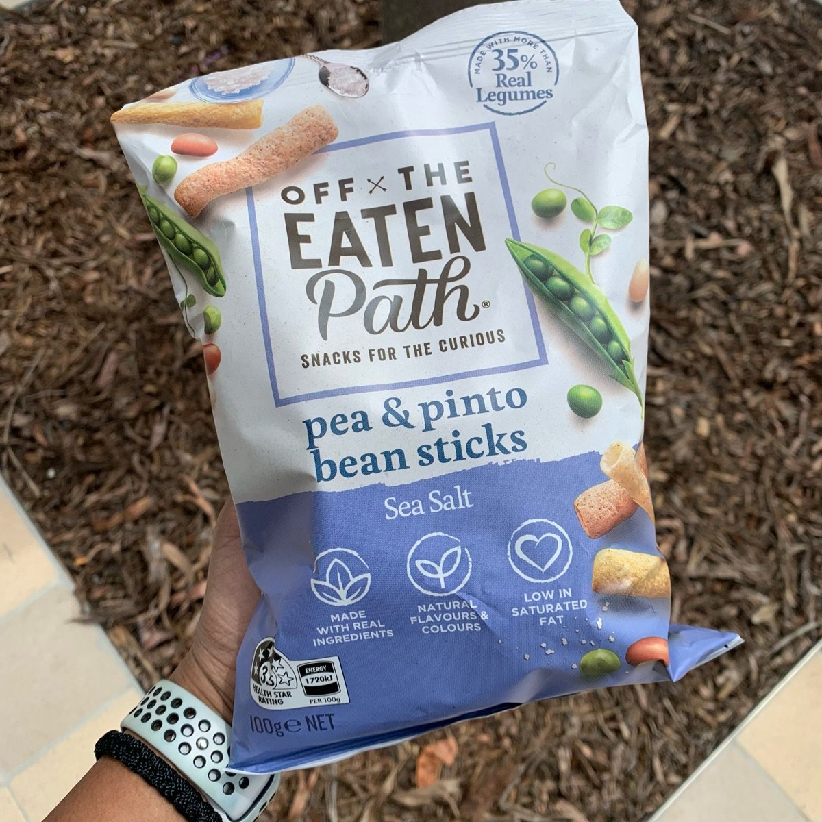 Pea and pinto bean sticks sea salt from Off The Eaten Path - Vegan ...