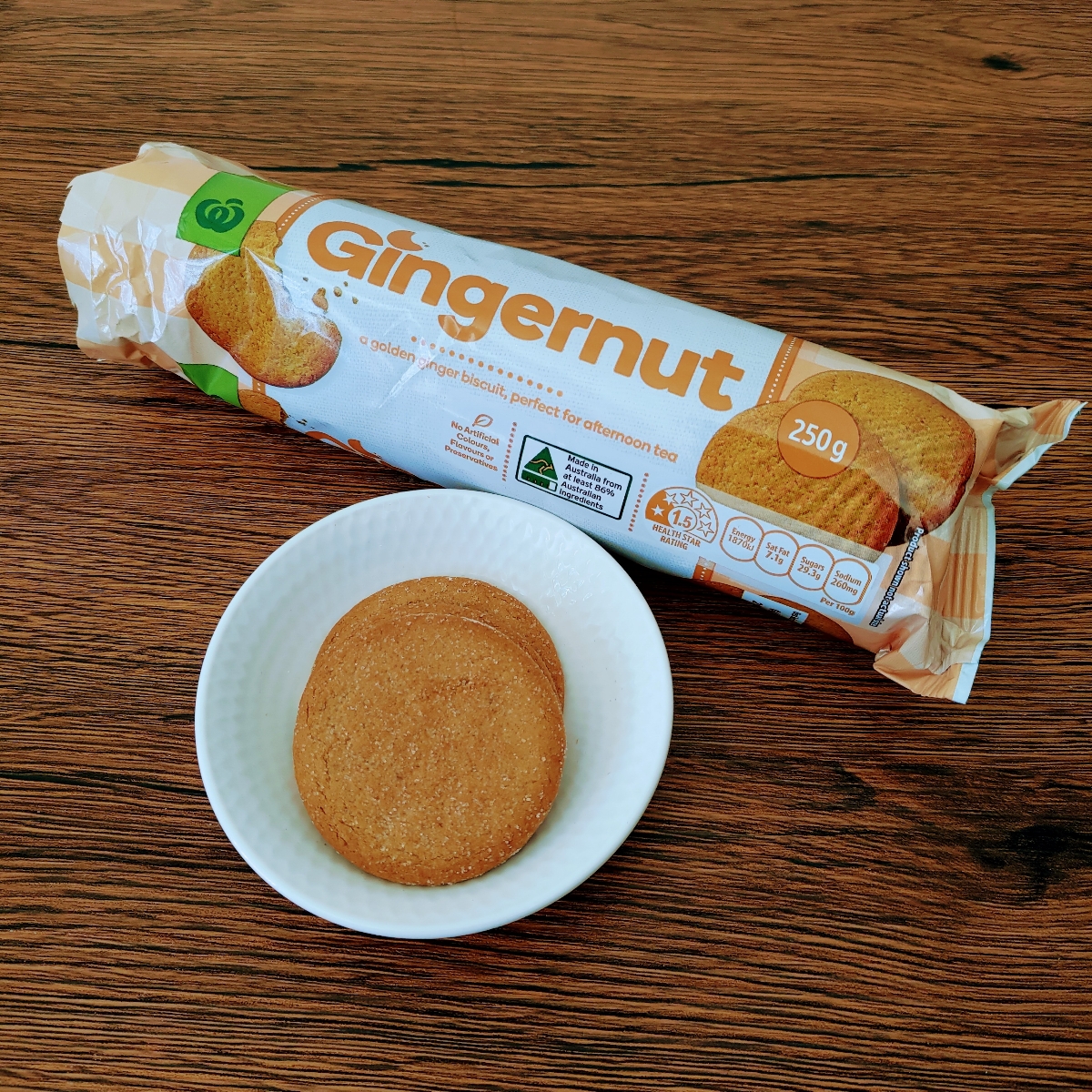 Woolworths Food Gingernut Biscuits 评价 | abillion