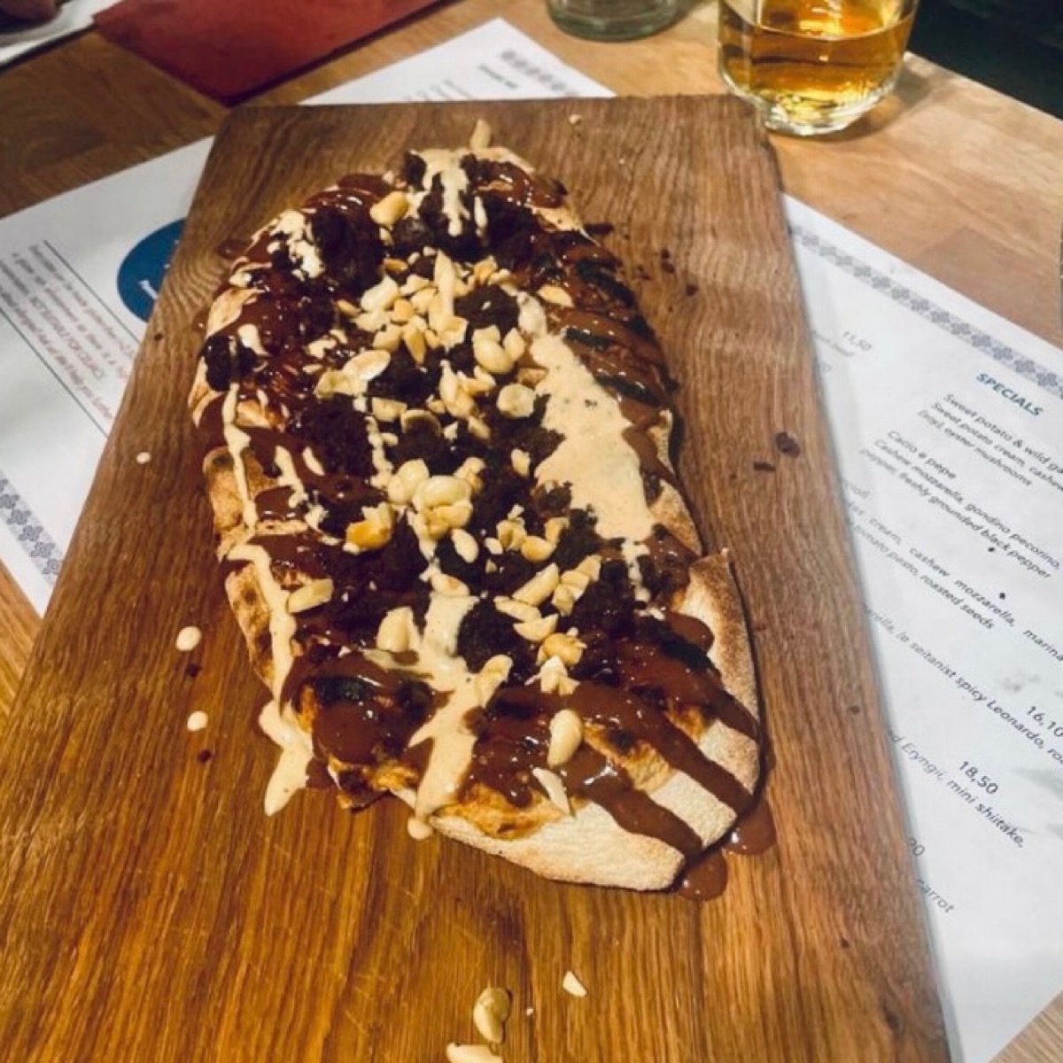 The Snickers Pizetta at Plant A Pizza, Gent - Vegan Dish Reviews ...