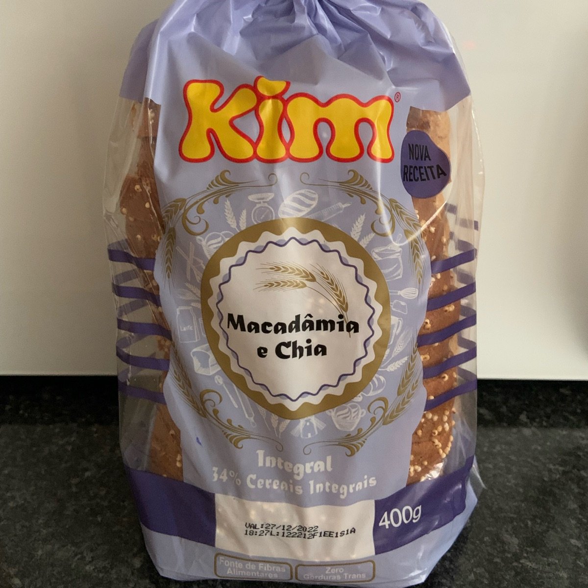 Kim Pão Integral Com Macadâmia E Chia Reviews | abillion
