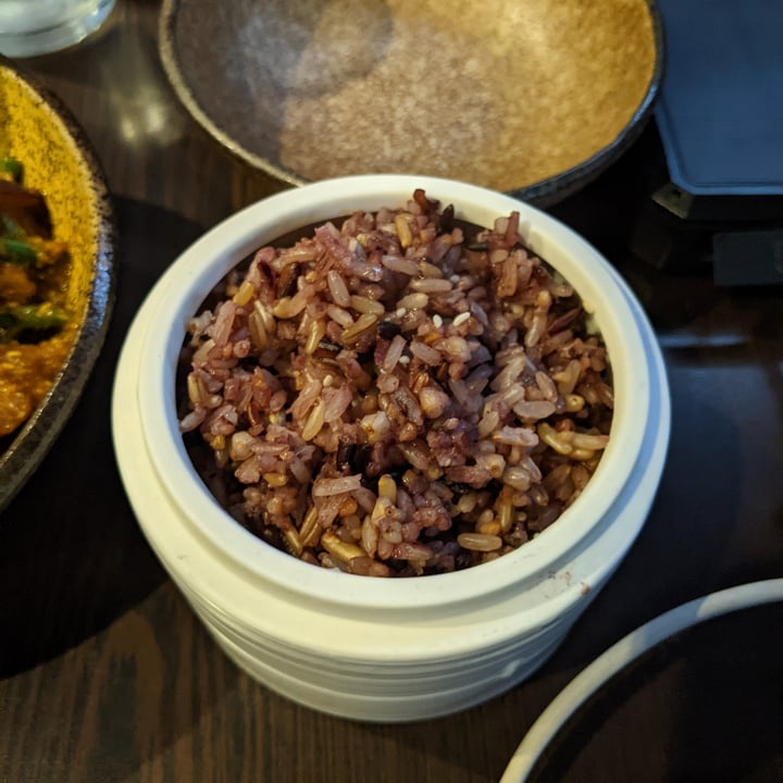 Suissi Vegan Asian Kitchen Partick, United Kingdom Mixed Grain Rice ...