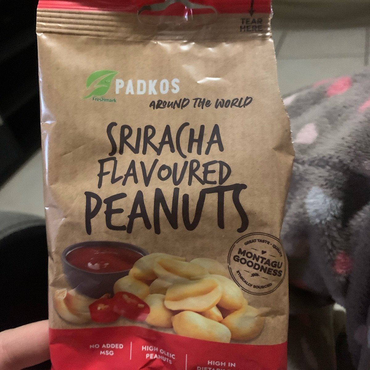 sriracha flavoured peanuts from Padkos - Vegan Product Reviews ...