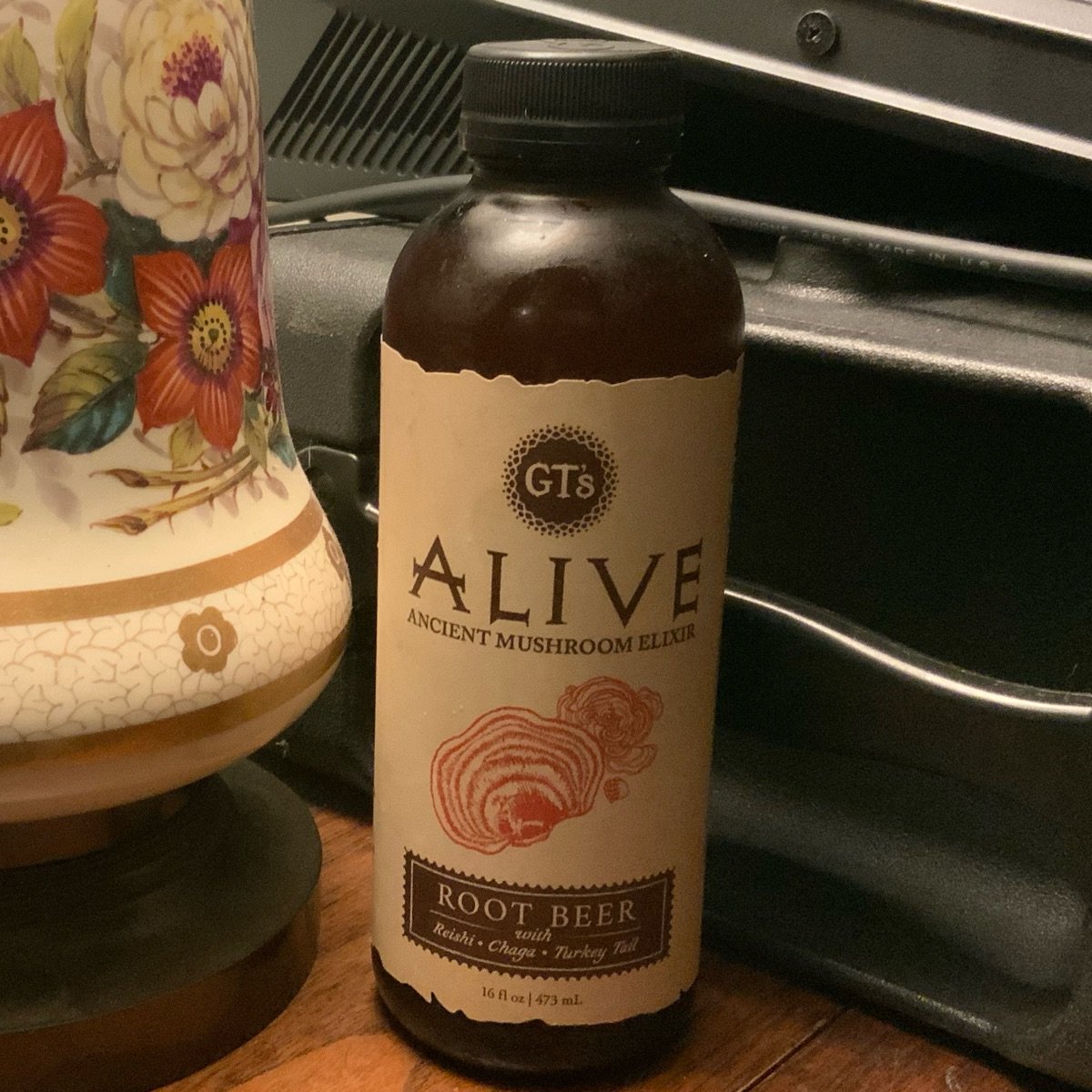 Alive - Ancient Mushroom Elixir Root Beer from GT’s Living Foods ...