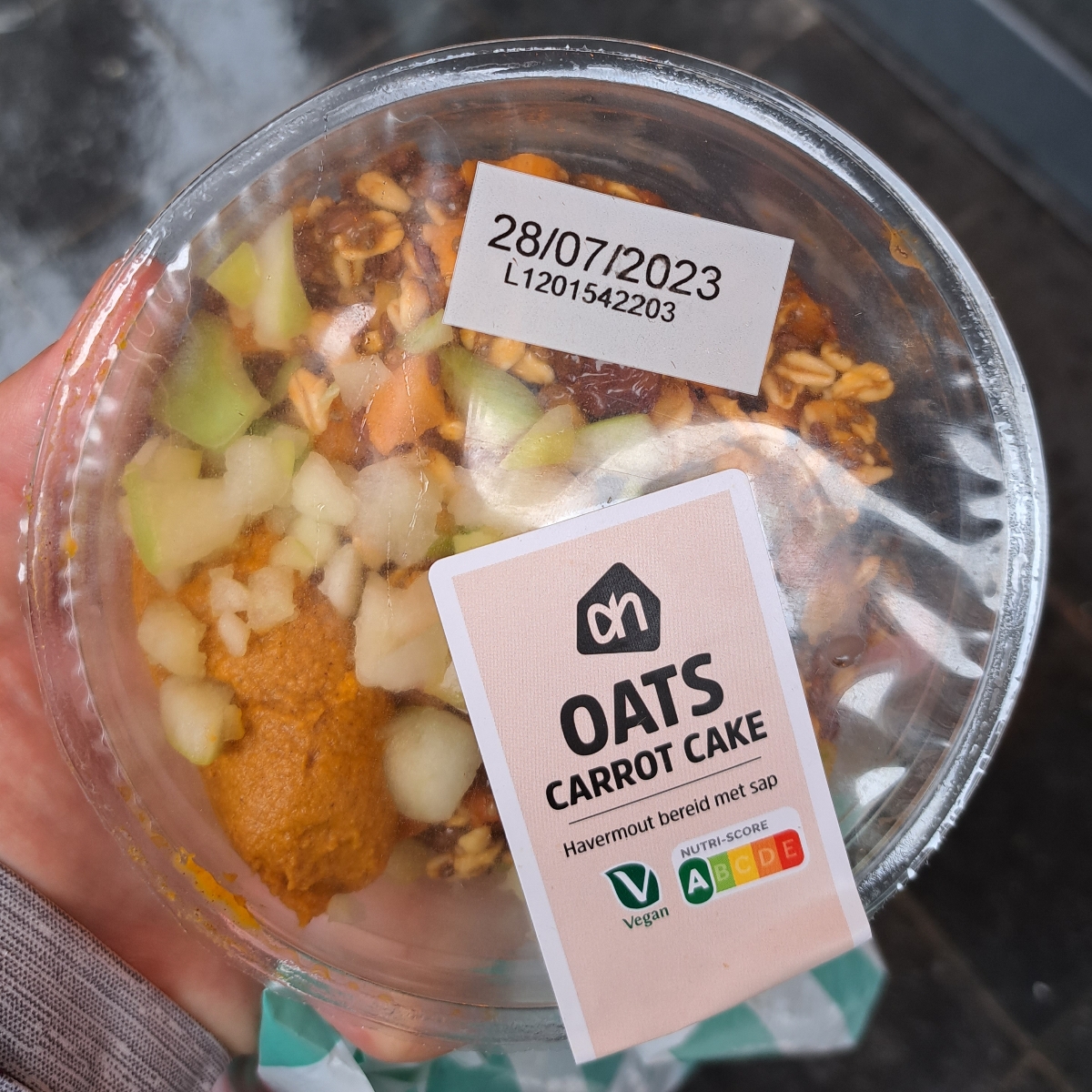 Carrot cake Oats from Albert Heijn AH - Vegan Product Reviews & Ratings ...