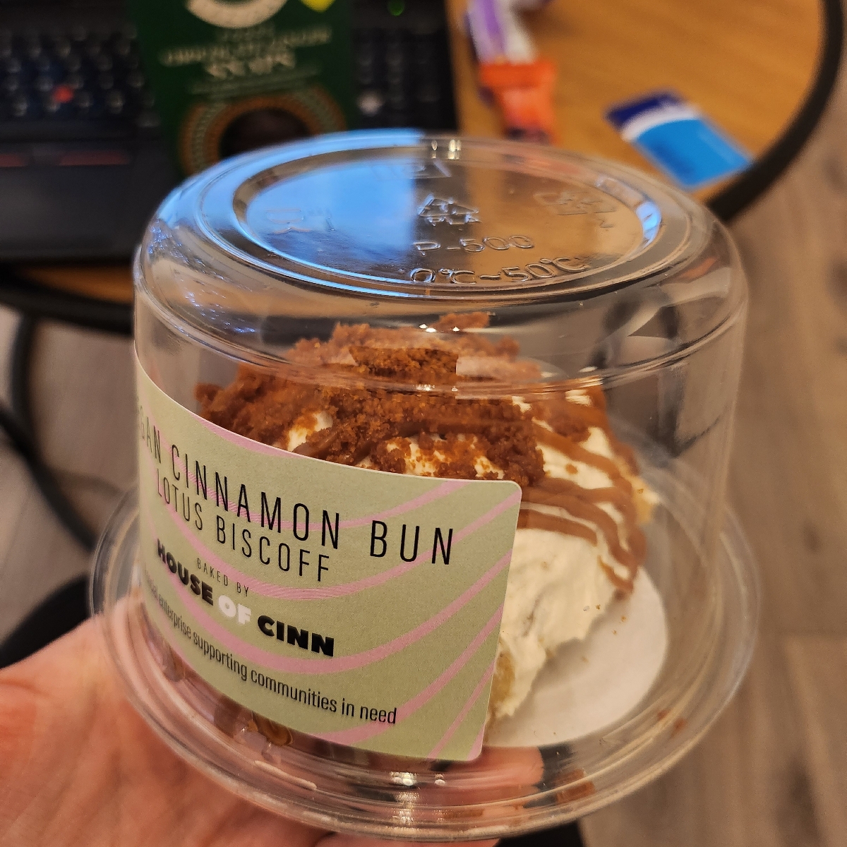 Vegan Cinnamon Bun Lotus Biscoff from House of Cinn - Vegan Product ...