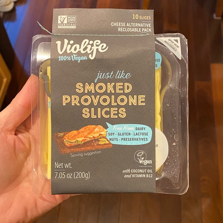 Violife Smoked Provolone Slices Review | abillion