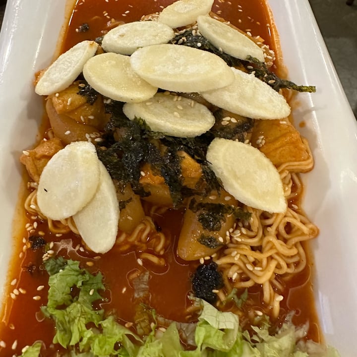 Daehwa Vegetarian Queenstown, Singapore 라볶이 Rabokki Review | abillion