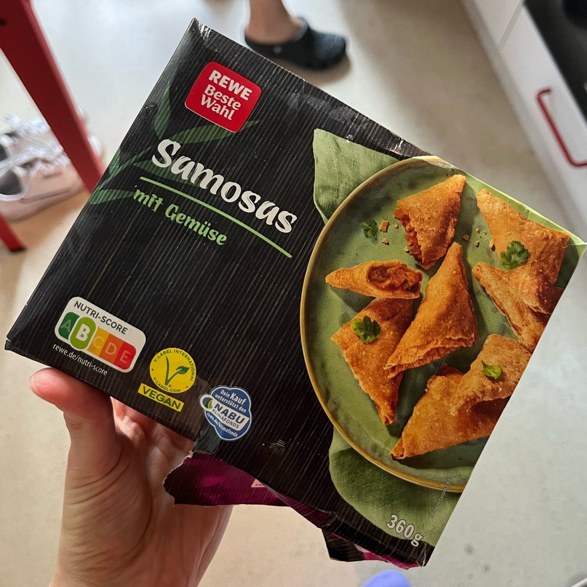 Samosas mit Gemüse from REWE Beste Wahl - Vegan Product Reviews ...