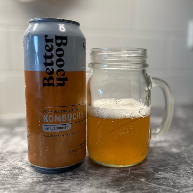 Citrus Sunrise Kombucha at Better Booch - Review by @berryveganplanet ...
