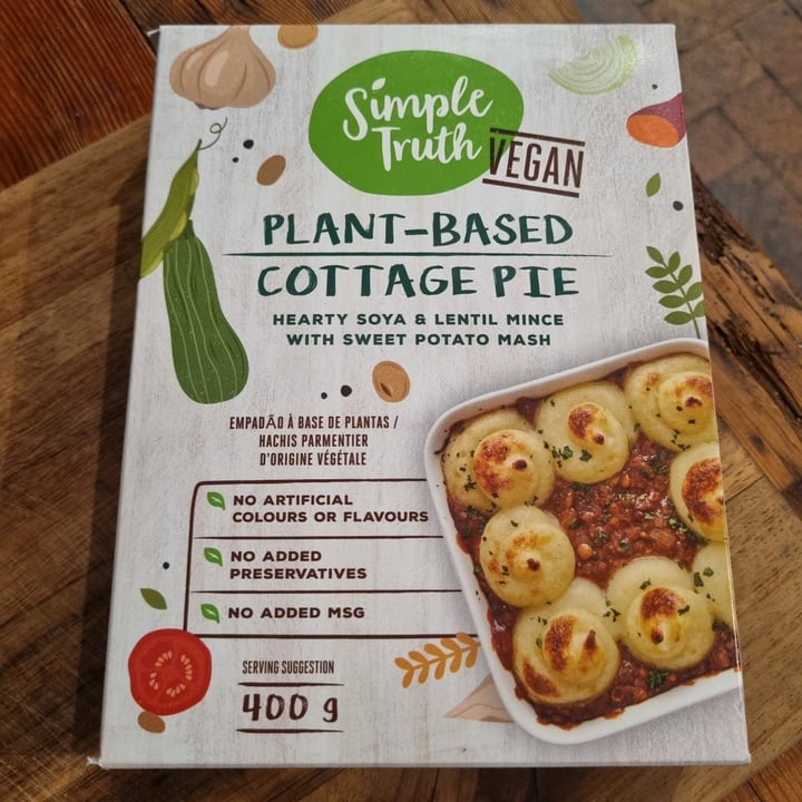 Simple Truth Plant-Based Cottage Pie Review | abillion