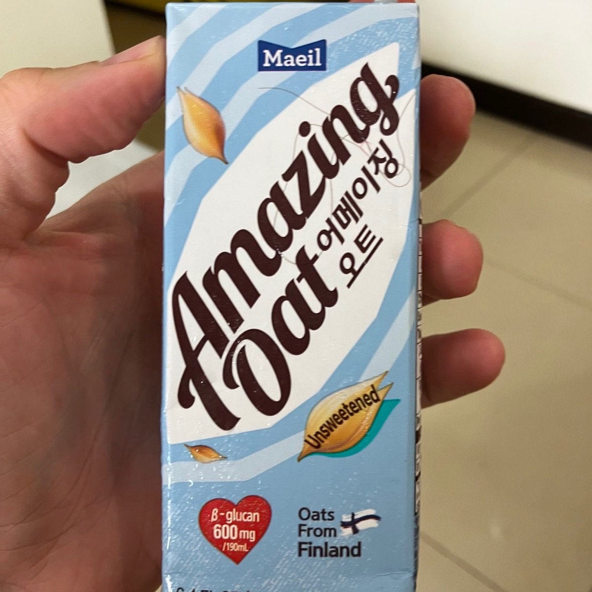 Amazing Oat Unsweetened from Maeil - Vegan Product Reviews & Ratings ...