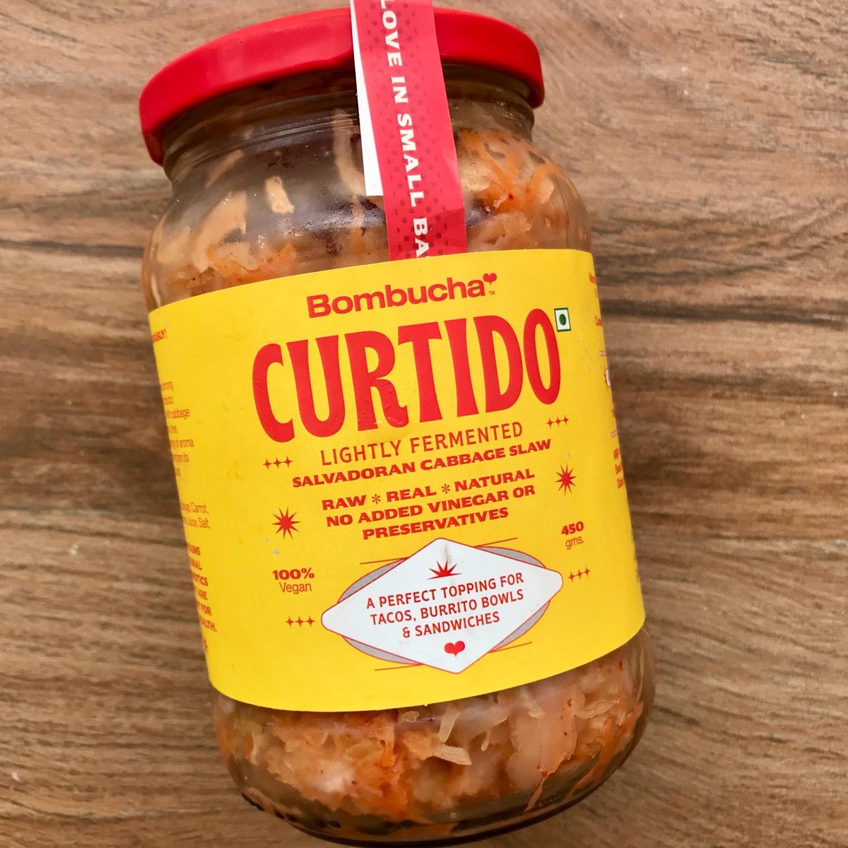 Curtido from Bombucha - Vegan Product Reviews & Ratings | abillion
