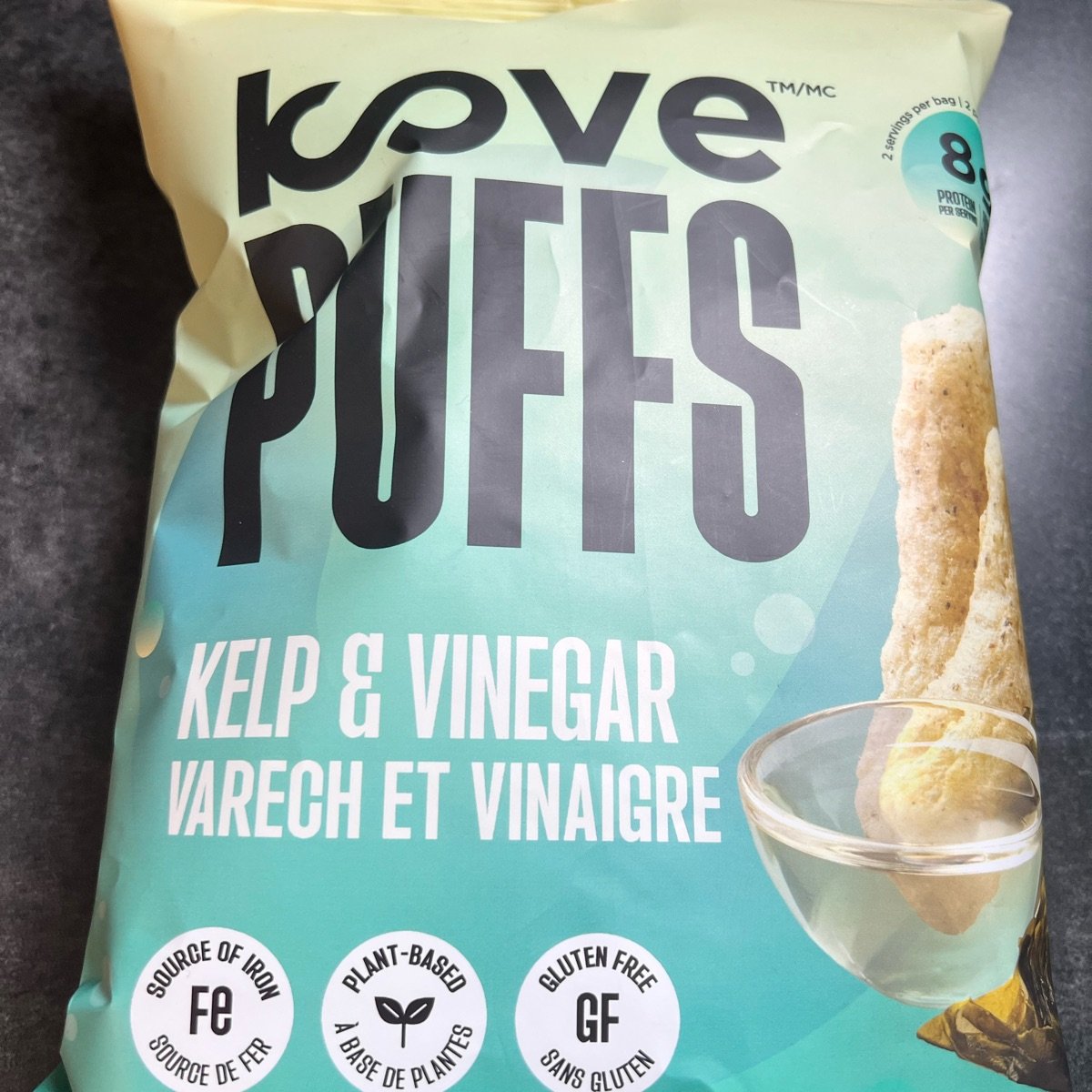 Kelp & Vinegar from Kove Puffs - Vegan Product Reviews & Ratings | abillion