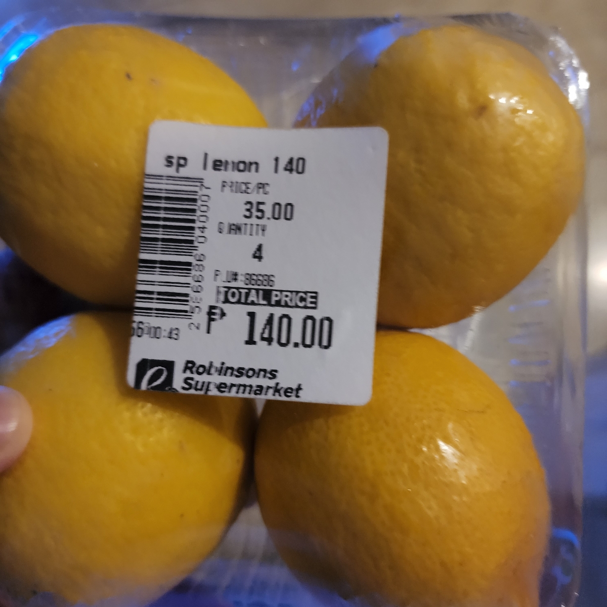 Lemon from Robinsons Supermarket - Vegan Product Reviews & Ratings ...