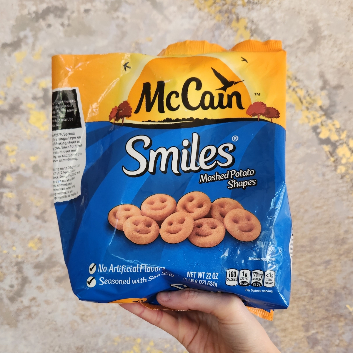 Smiles Mashed Potato Shapes from McCain - Vegan Product Reviews ...